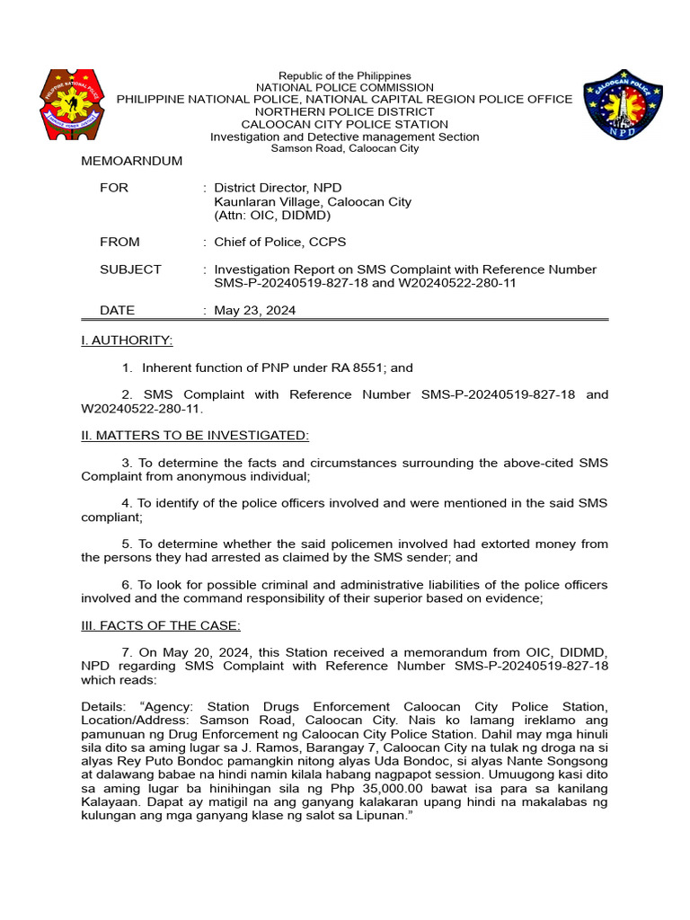 Ir Sdeu | PDF | Police | Police Officer