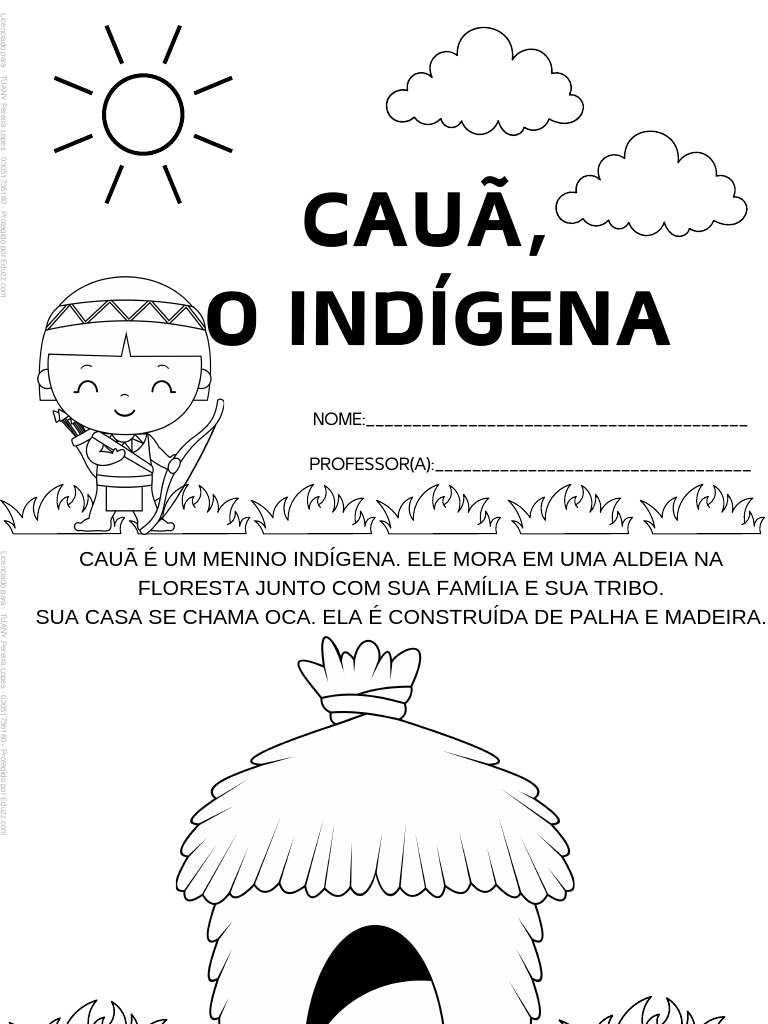 atividades-caua-o-indigena (1) | PDF | Povos indígenas