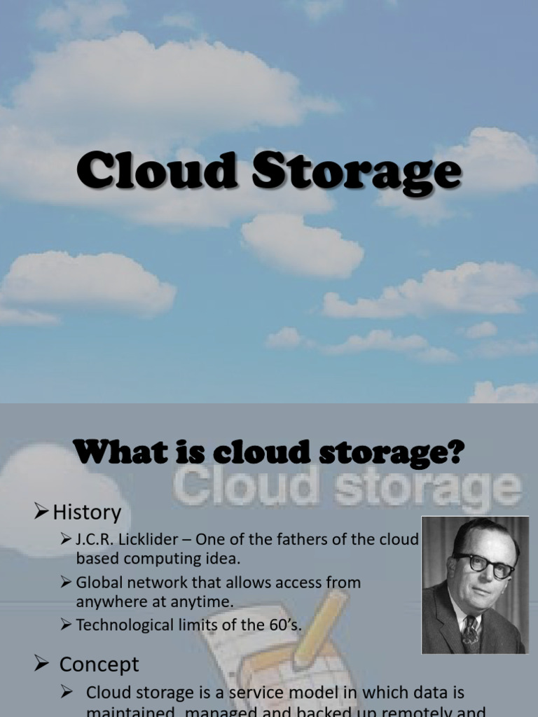 Basic Cloud Storage | PDF | I Cloud | Computer Data Storage