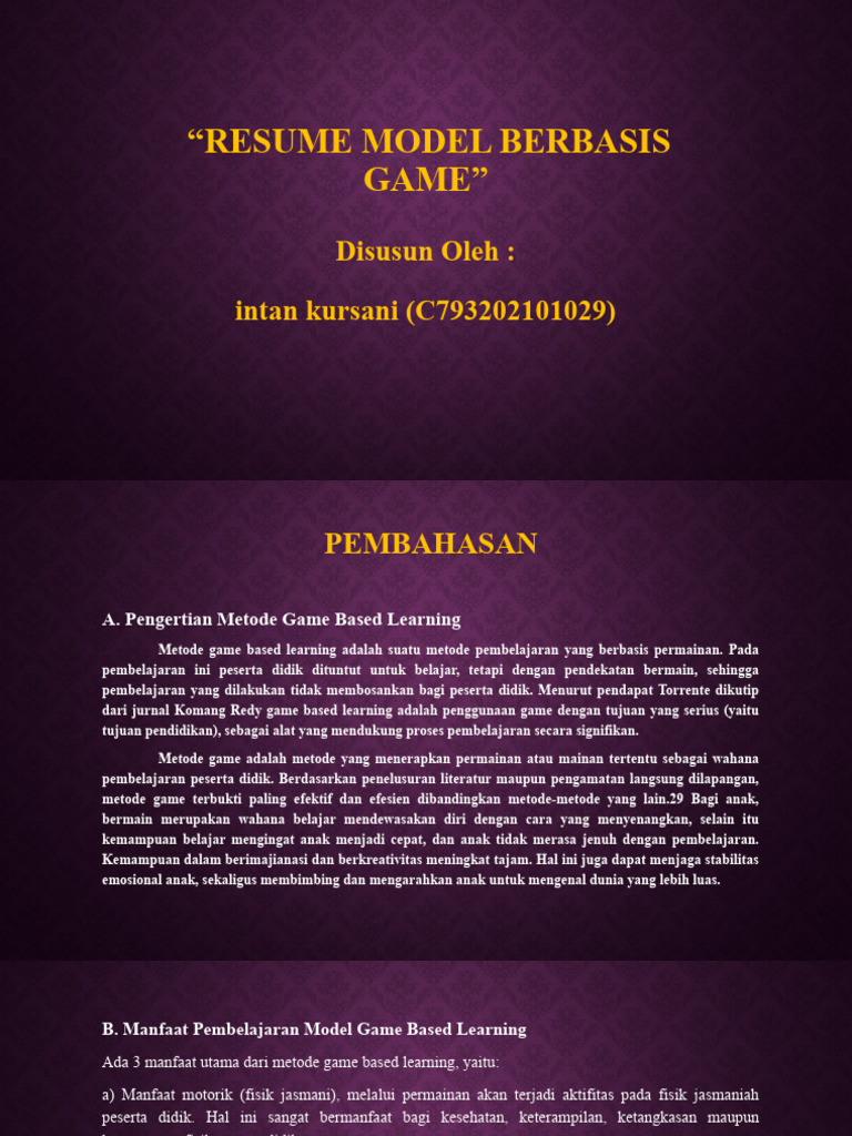 Intan Kursani | PDF | Karier & Perkembangan