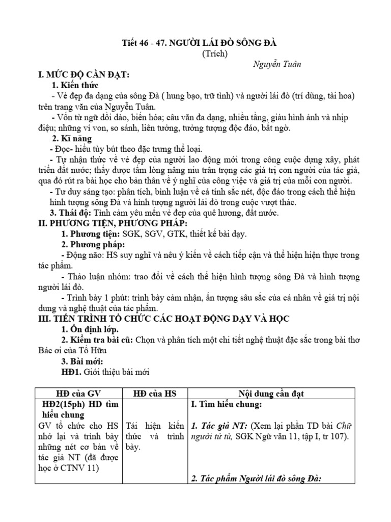 11-12-Hki-Nguoi Lai Do Song Da - Lien | PDF