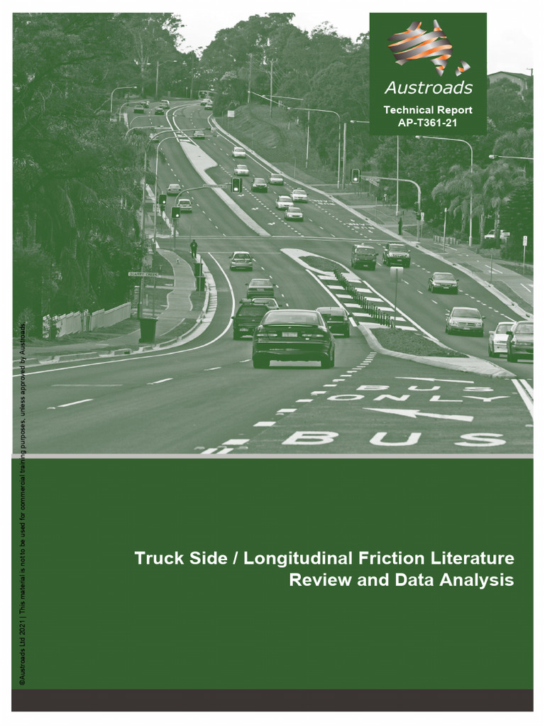 Truck Friction Design Criteria Review | PDF | Semi Trailer Truck | Friction