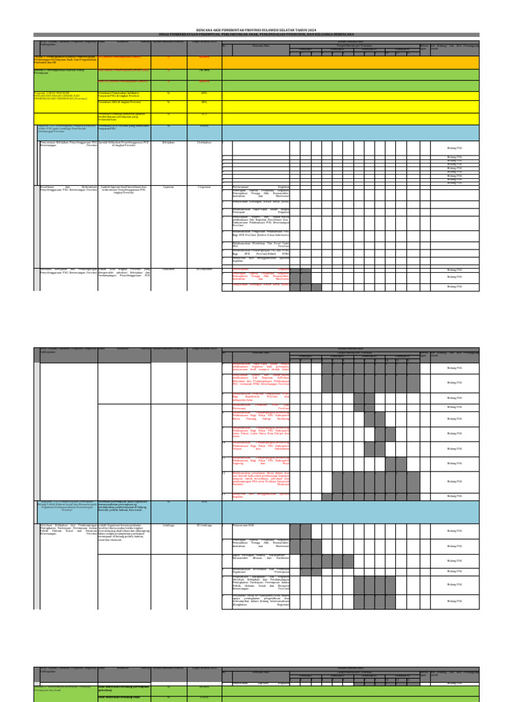 Rencana Aksi 2024 | PDF