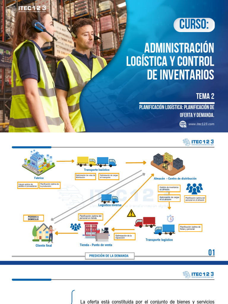 Tema 2 - Administración Logística y Control de Inventarios | PDF | Logística | Planificación