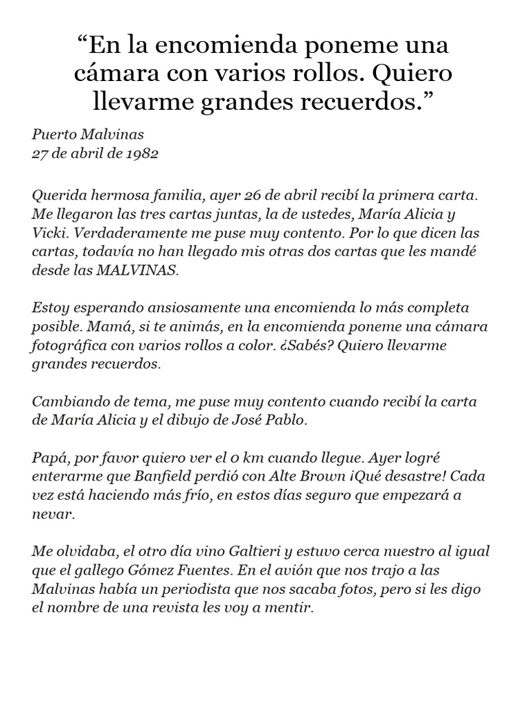 Carta 2 | PDF | Clásicos