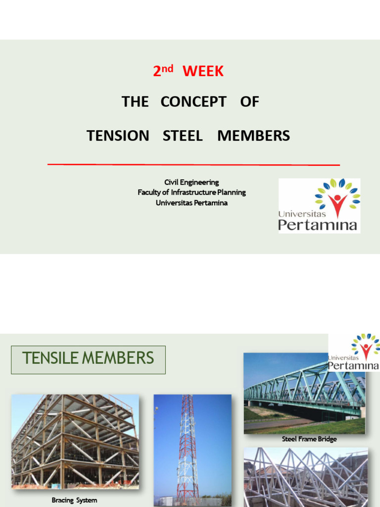 Steel Tensile Member Design Guide | PDF | Strength Of Materials ...