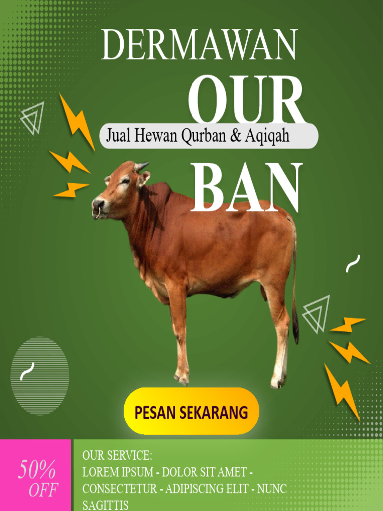 20 Template Promo Heawan Qurban | PDF