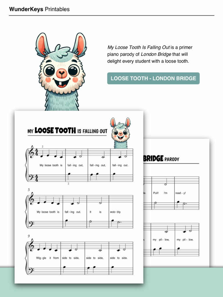 Loose Tooth London Bridge | PDF