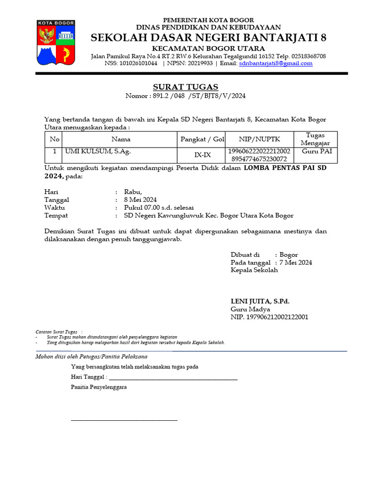 Lomba Pai 2024 | PDF