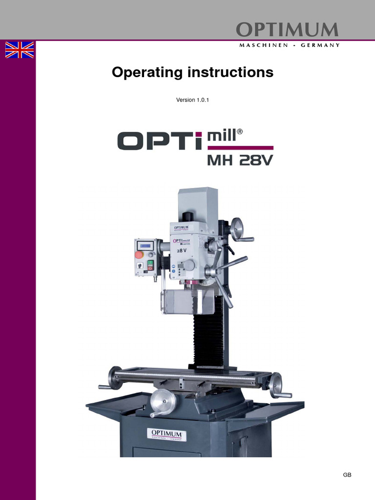 Mill Drill Technical Manual | PDF