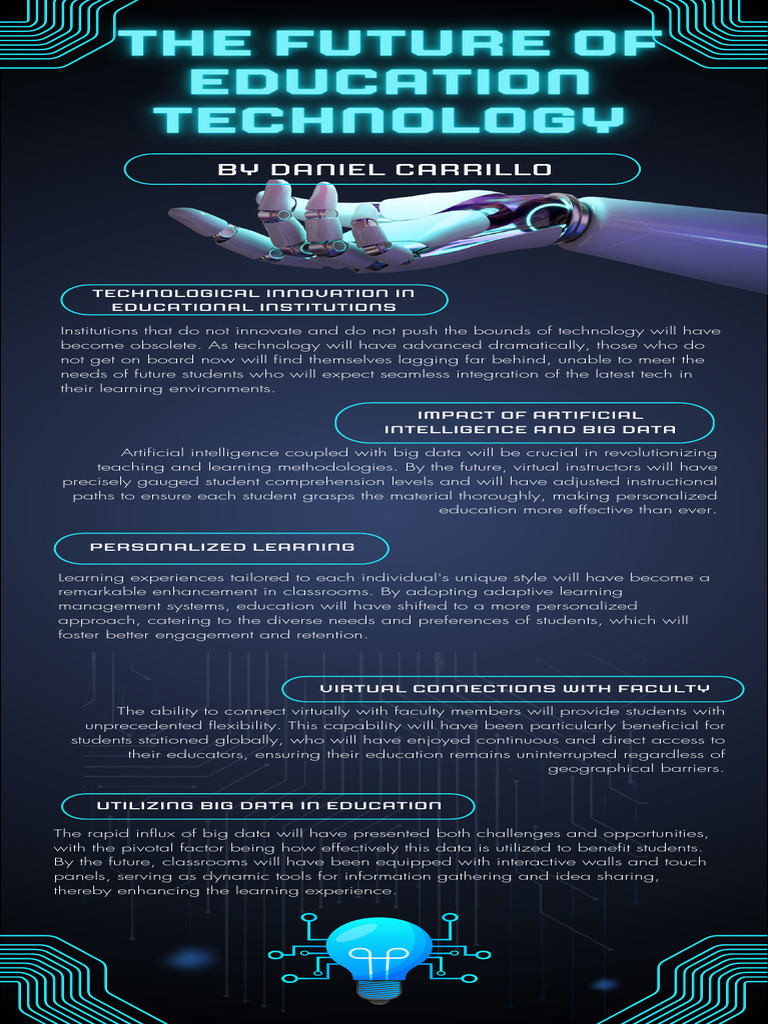 The Future of Education Technology | PDF