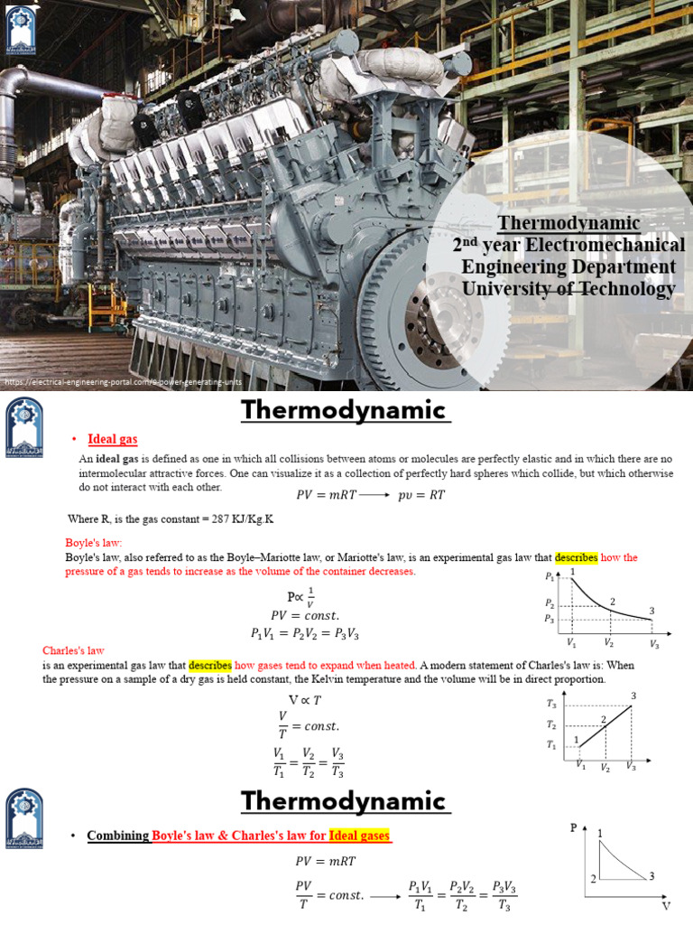 Thermo | PDF | Gases | Heat