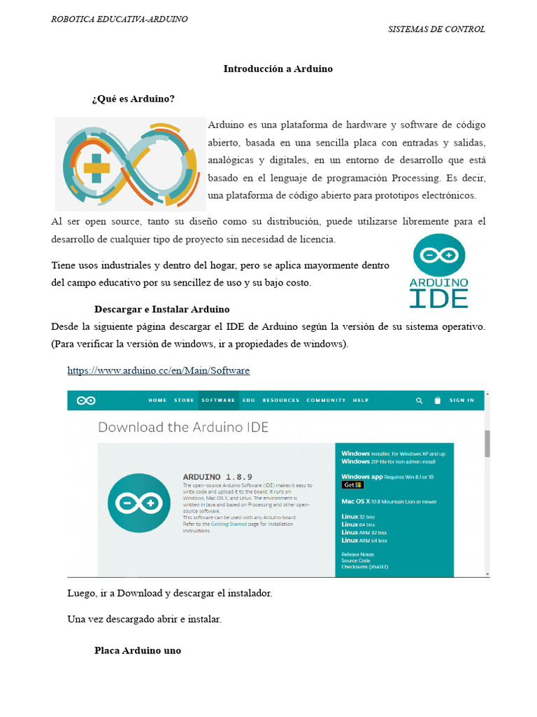 Arduino-Simulador S4a | PDF | Arduino | Entorno de desarrollo integrado