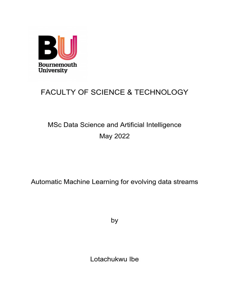 2022_Automatic Machine Learning for evolving data streams | Download Free PDF | Machine Learning ...