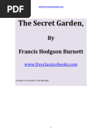 The Secret Garden Study Guide | PDF | The Secret Garden