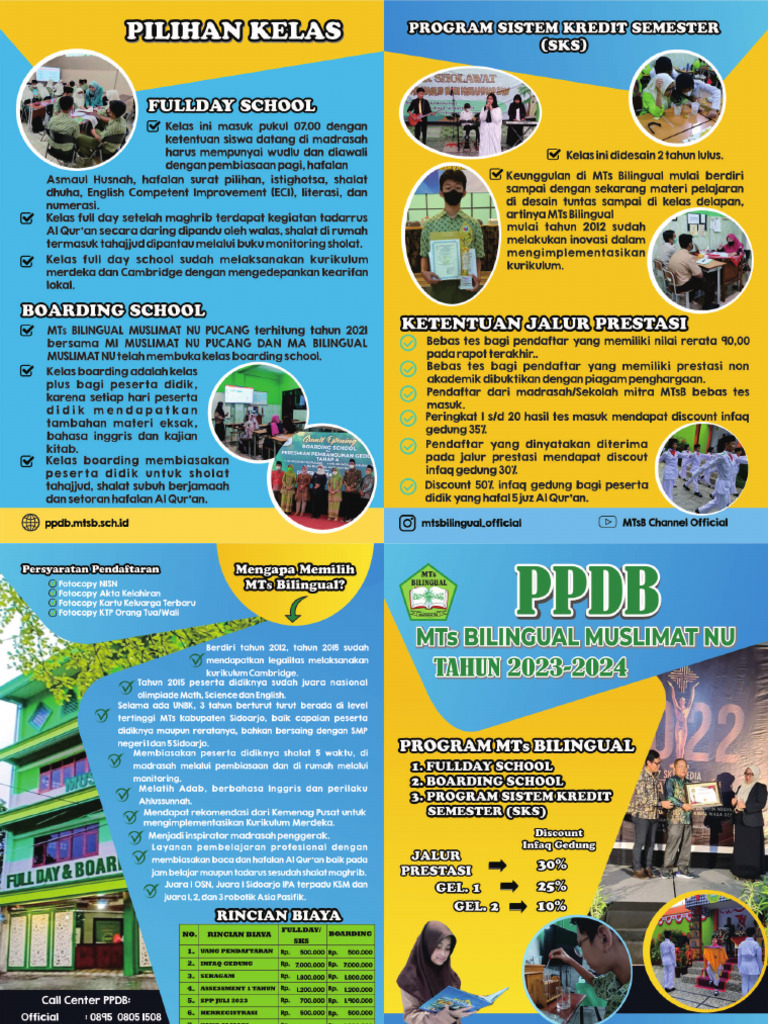 Brosur PPDB | PDF