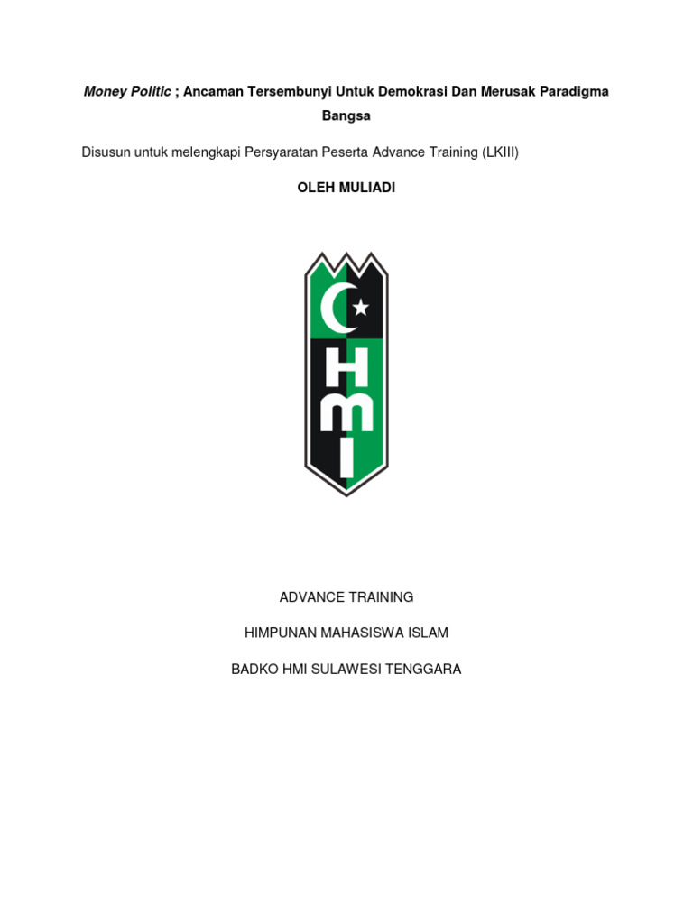 Makalah LK 3 MULIADI | PDF | Politik | Ilmu Sosial