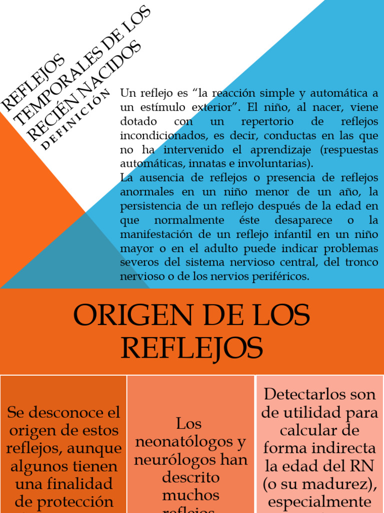 Reflejos RN | PDF | Lengua | Cabeza y cuello humanos
