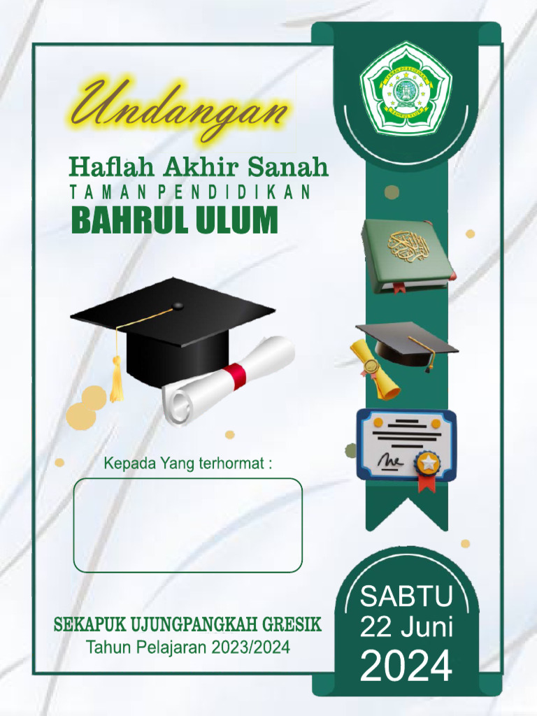Undangan Haflah Tpbu 2024 | PDF