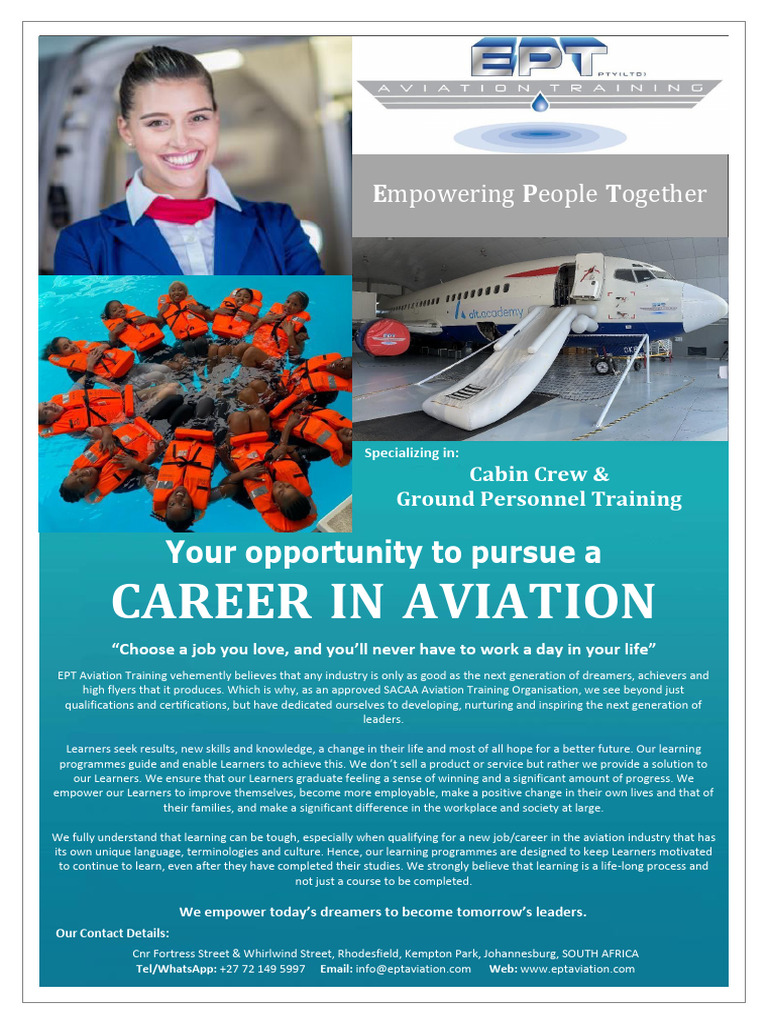 Prospectus - Ept Global 2024 | PDF | Flight Attendant | Airlines