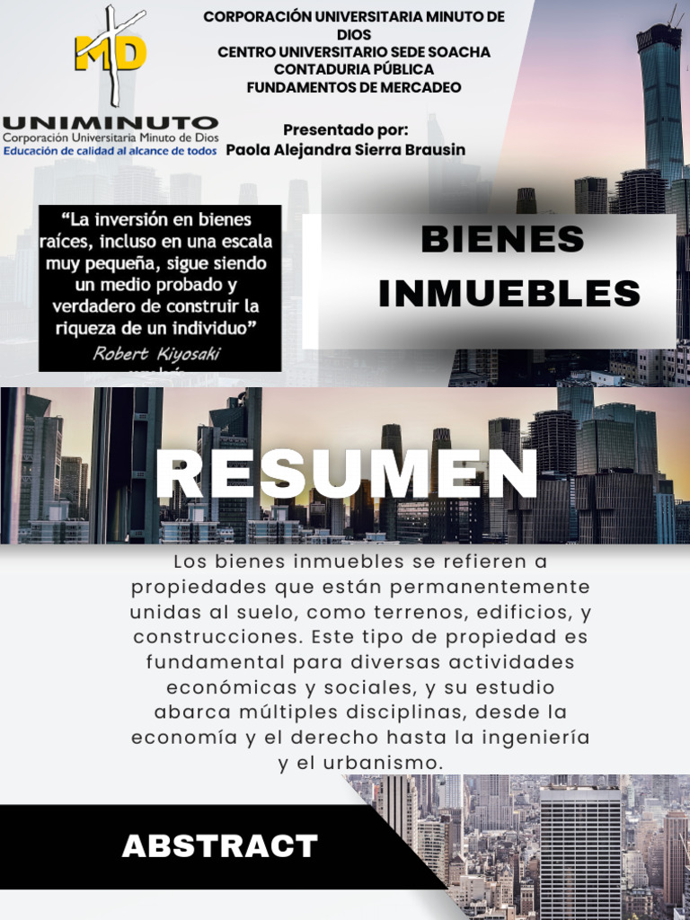 Ejemplos de Bienes Muebles e Inmuebles | PDF | Bienes raíces | Ciencias ...