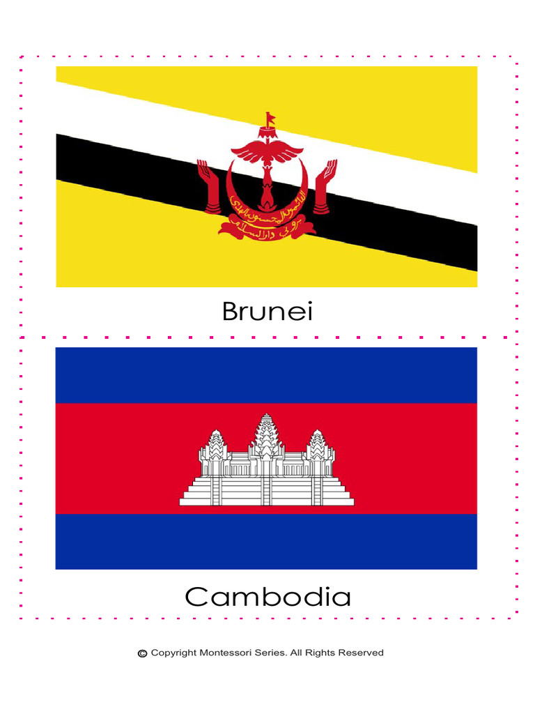 Flags of Southeast Asia | PDF | Social Science | Travel