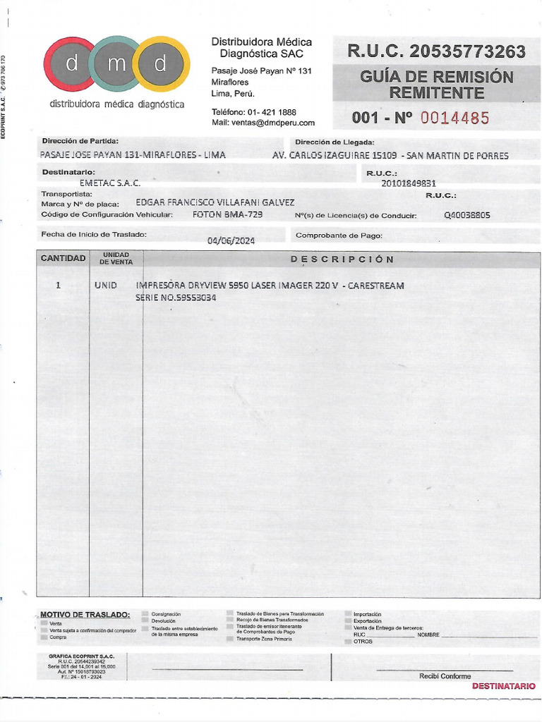 Guia 14485 - Emetac Izaguirre | PDF