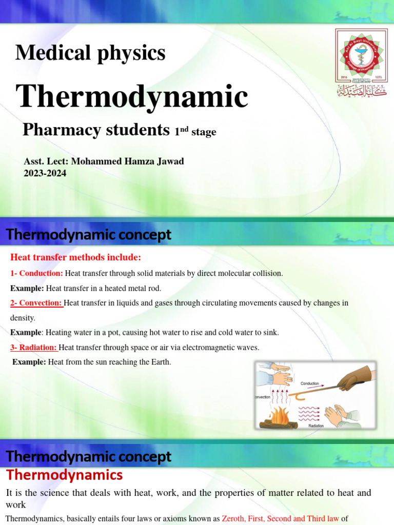 Thermodynamic | PDF | Heat | Thermodynamic Equilibrium
