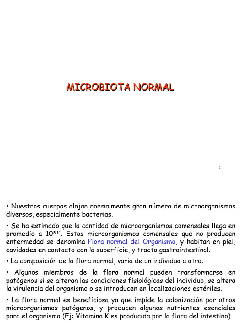 Flora Normal | Descargar gratis PDF | Microbiología | Biología