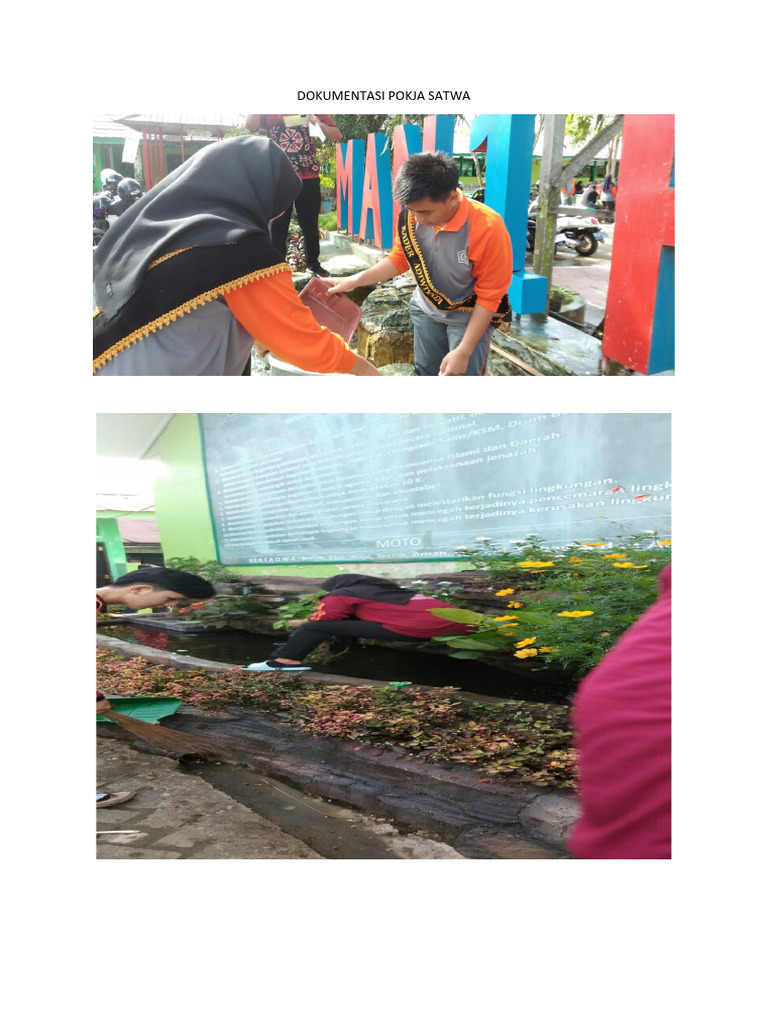 Dokumentasi Pokja Satwa | PDF