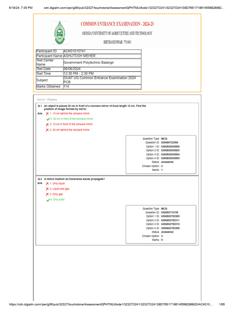 Per g06 Pub 32327 Touchstone AssessmentQPHTMLMode1 32327O241 32327O241S8D765 17186145588289820 ...