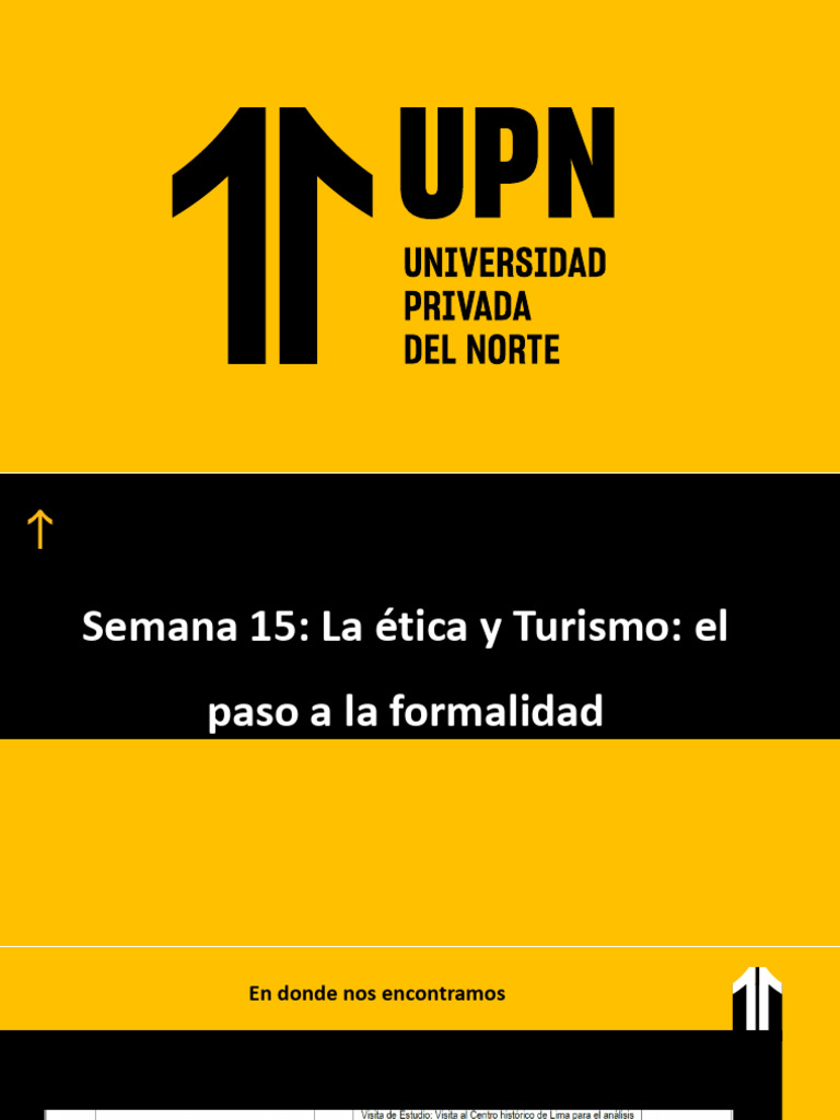 Sem15 La ética Y El Turismo Pdf Turismo Moralidad