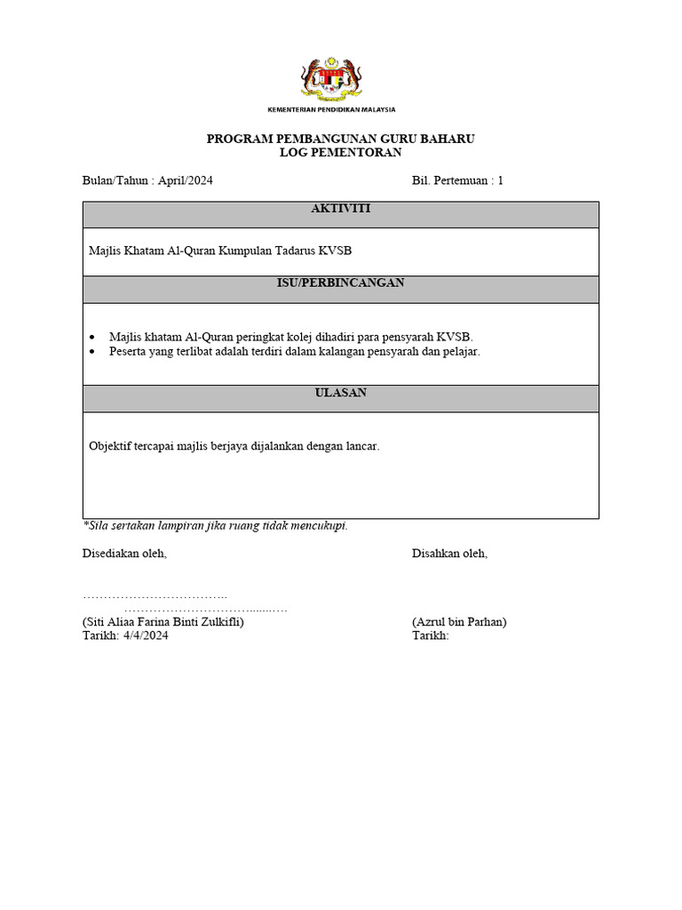 Program Pembangunan Guru Baharu | PDF | Karier & Perkembangan | Bisnis