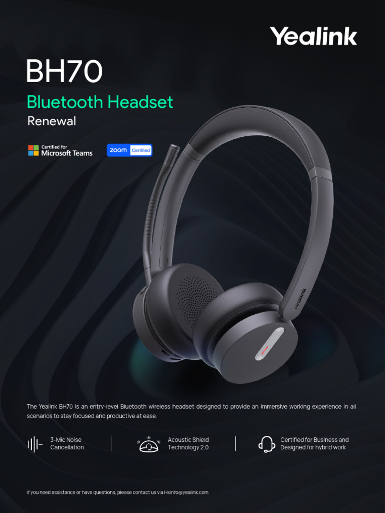 BH70-flyer 1 | PDF | Bluetooth | Computing