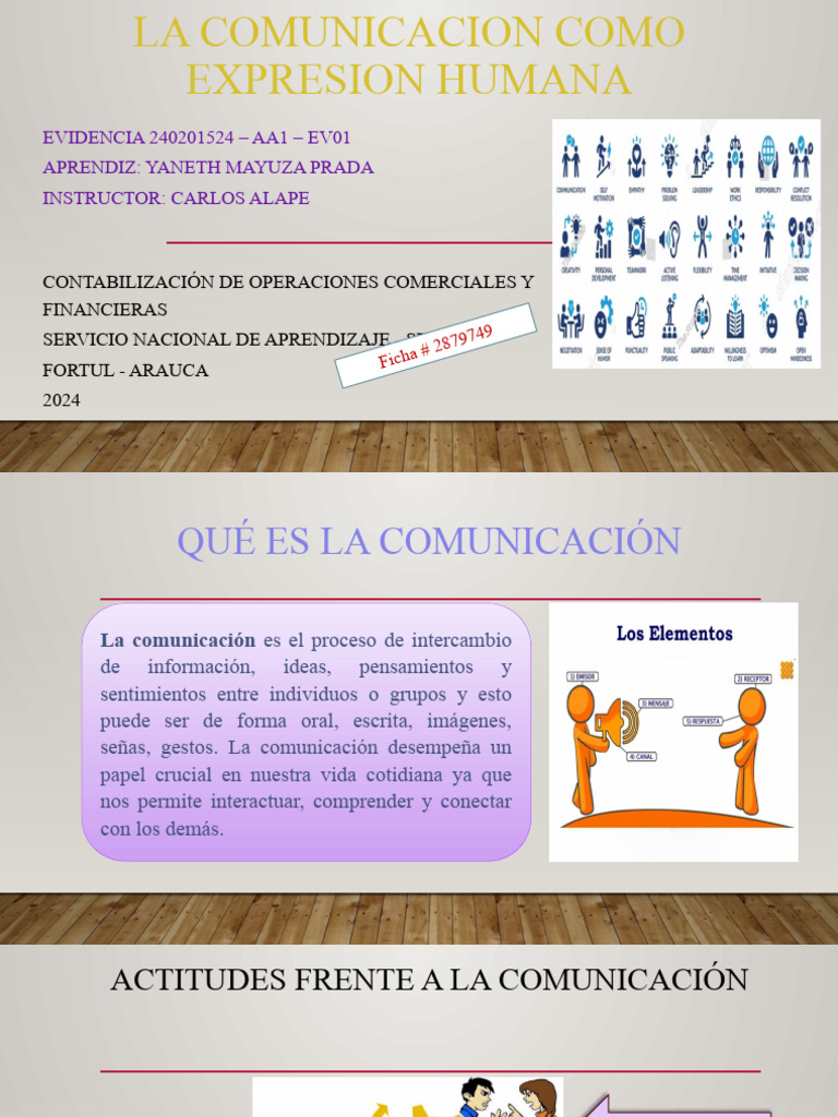 Diapositivas La Comunicacion Como Expresion Humana | PDF | Comunicación ...