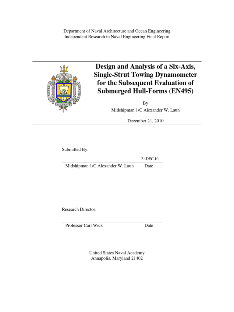 United States Naval Academy | PDF | Force | Flight Control Surfaces