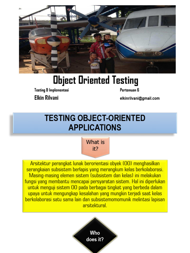 Object Oriented Testing | PDF