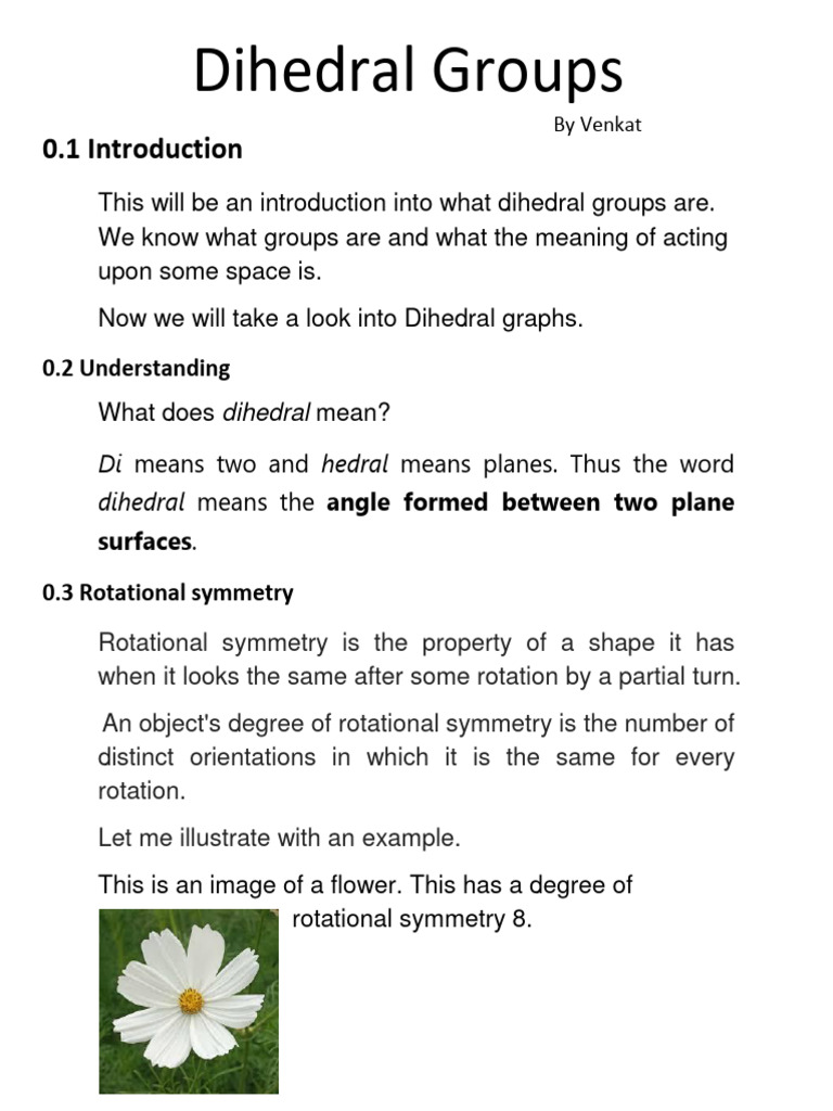 Dihedral-groups | PDF | Shape | Euclid Dihedral-groups | PDF | Shape | Euclid