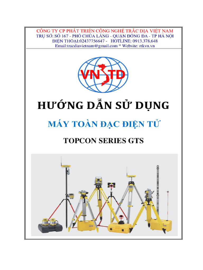 HDSD Topcon Series GTS | PDF