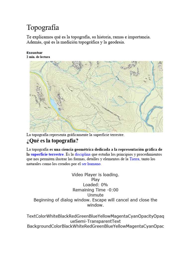 Topografia | Descargar gratis PDF | Topografía | Agrimensura