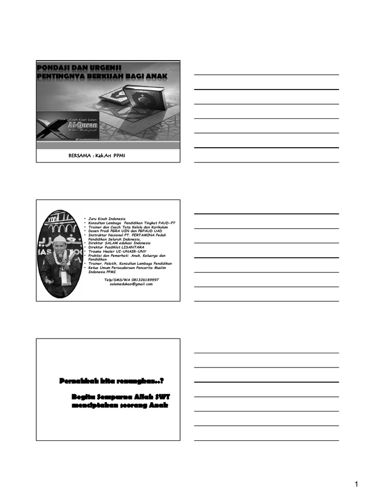 Handout Modul Berkisah UIR | PDF