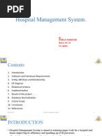 DBMS Case Study Hospital Management System | PDF | Relational Model ...