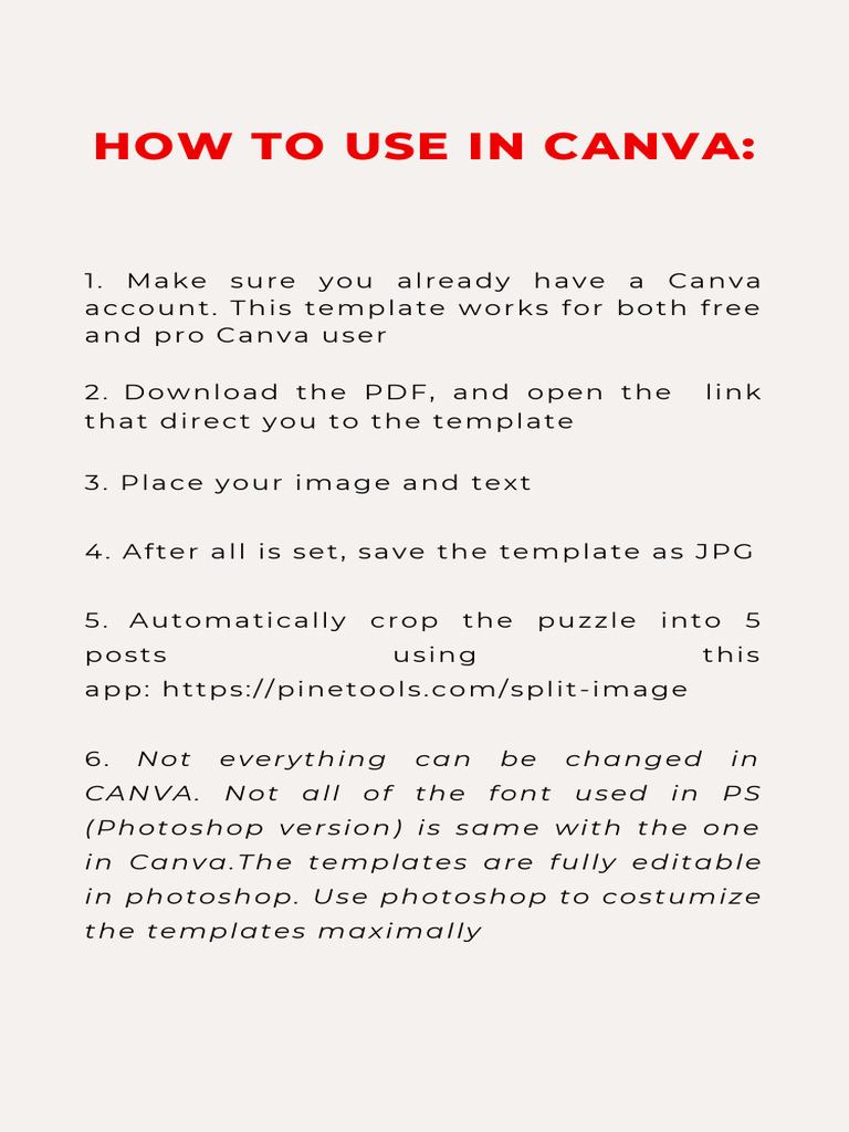 How To Usein Canva | PDF | Art | Computers