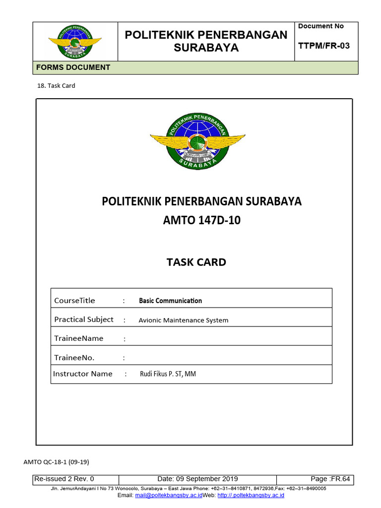 Task Card Communication G1000 | PDF | Aircraft | Aviation