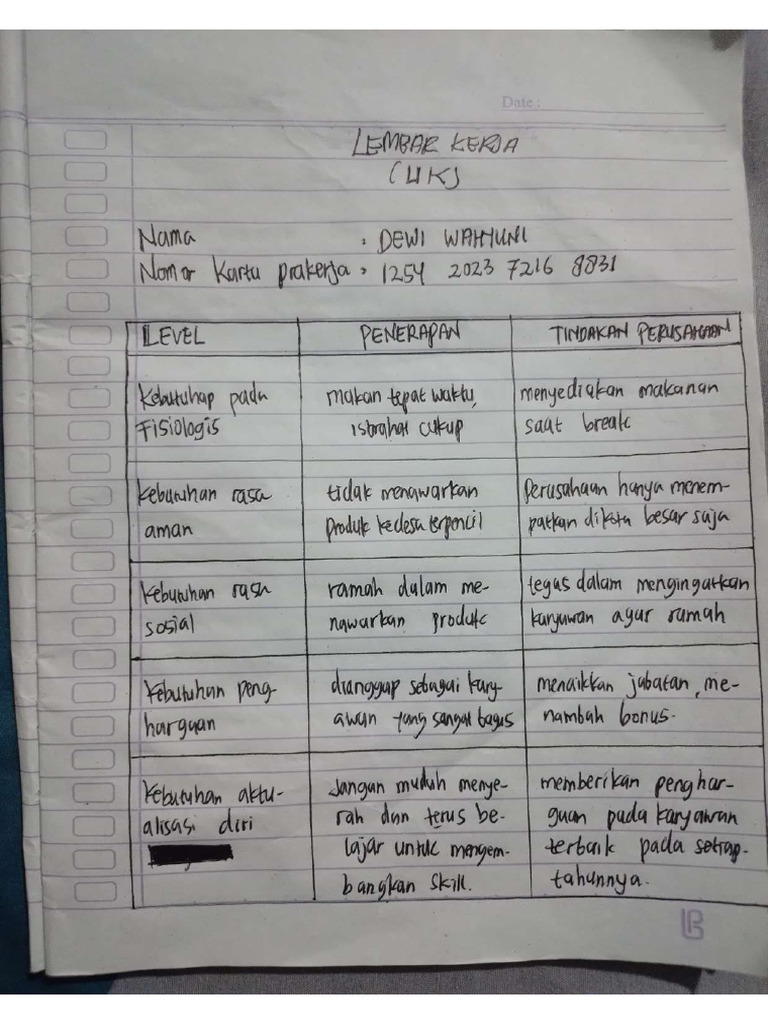 Unjuk Keterampilan - Dewi Wahyuni | PDF