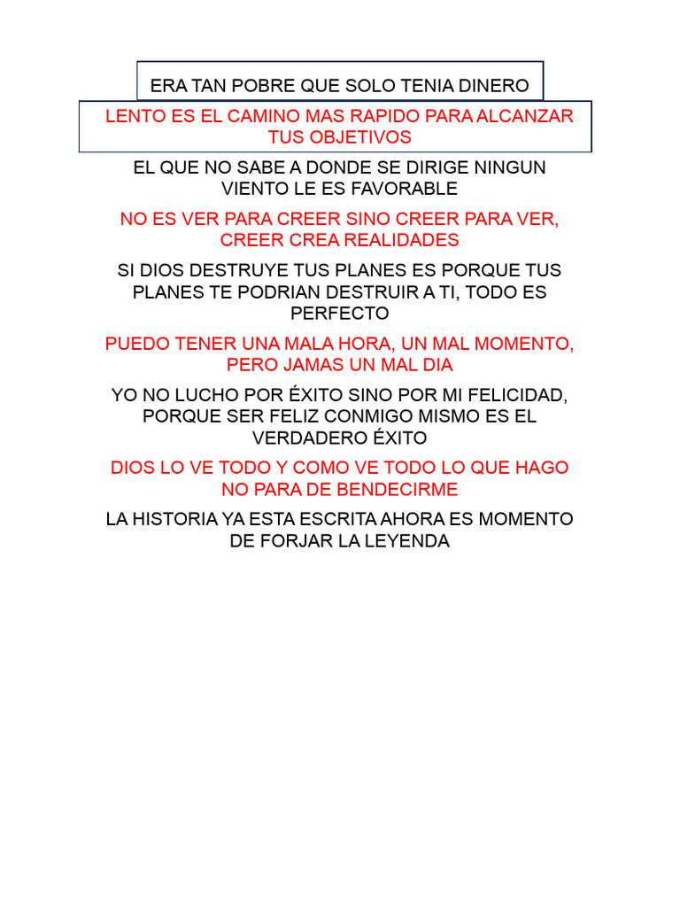 Frases Mindset Ilia Topuria | PDF