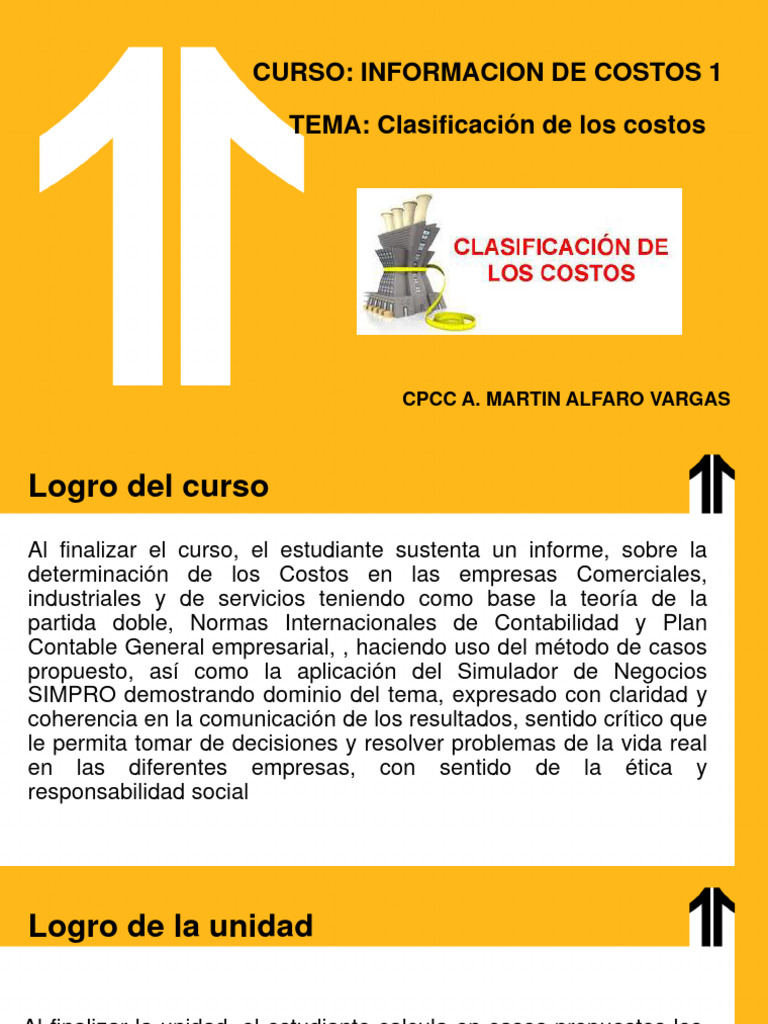 Clase 3 Clasificación de Los Costos | PDF | Costo | Business