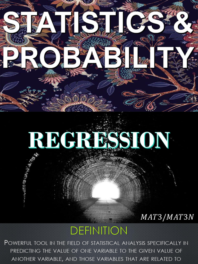 11. Regression | Download Free PDF | Regression Analysis | Statistics