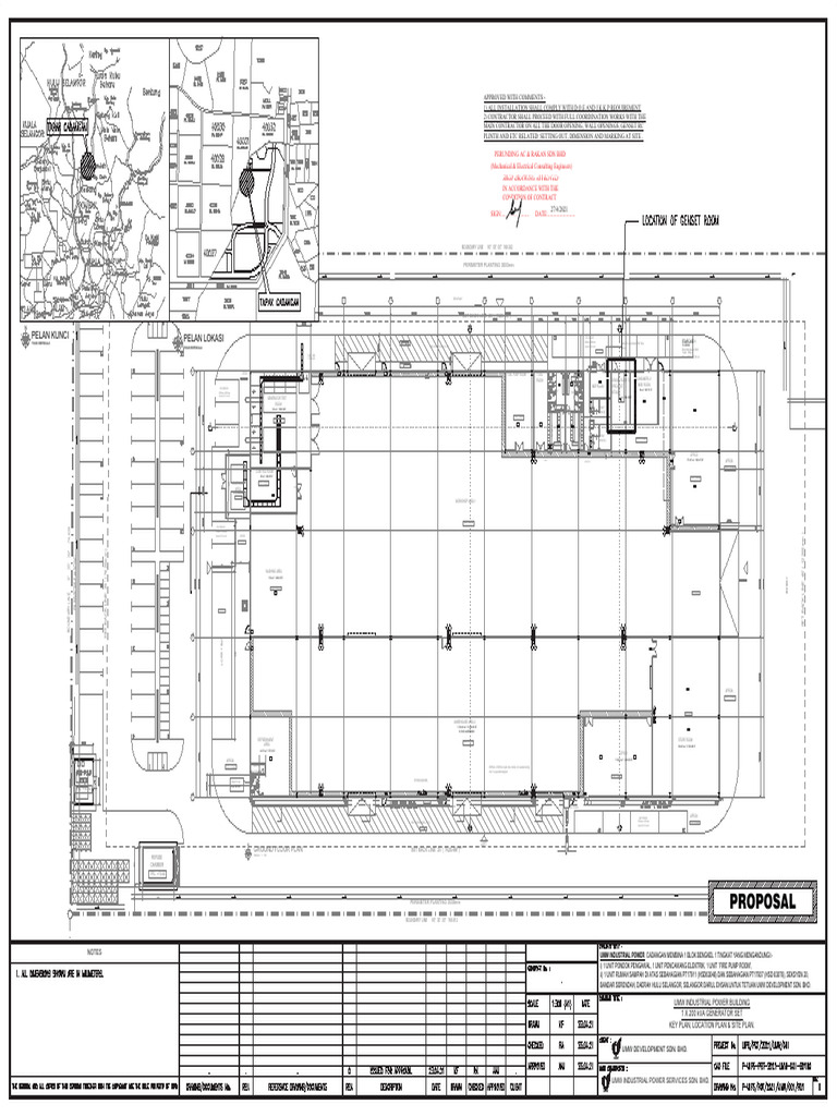 Umw Ip - Genset Shop Drawing Approval | PDF | Power (Physics) | Engineering