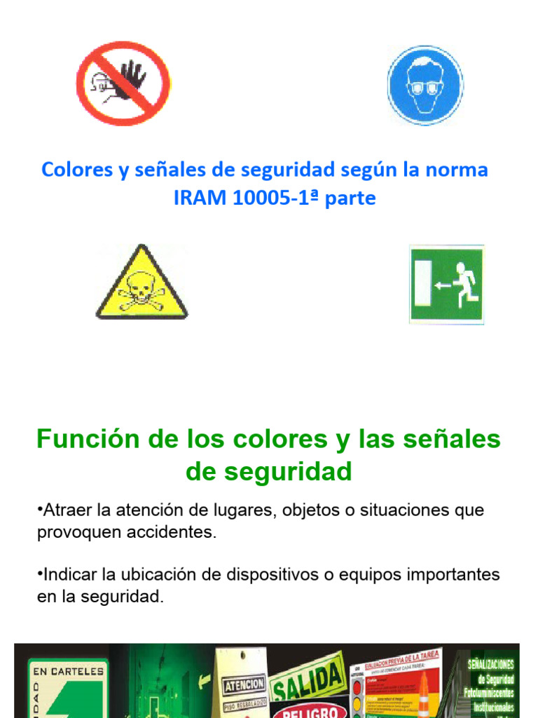 Colores y Señales de Seguridad | PDF | Color